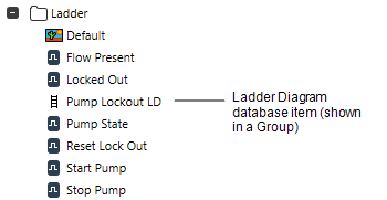 Logic Guide - Create a Ladder Diagram Database Item (Ladder Diagrams)