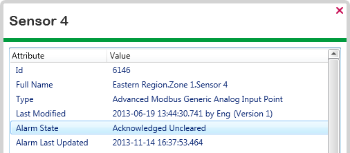 Alarms Guide - Acknowledge an Alarm (Perform an Action on an Alarm)