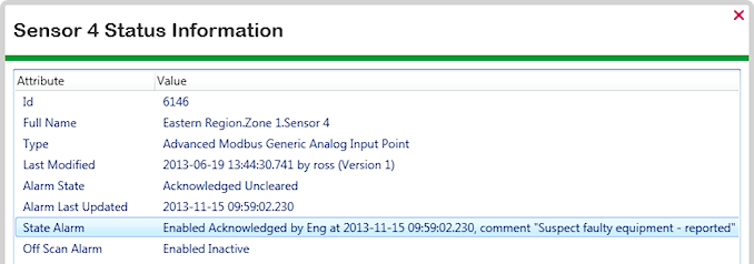 Alarms Guide - Acknowledge an Alarm with Comment (Perform an Action on ...