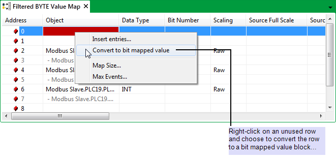 Core Configuration Guide - Enable Mapping of Individual Bits within a ...
